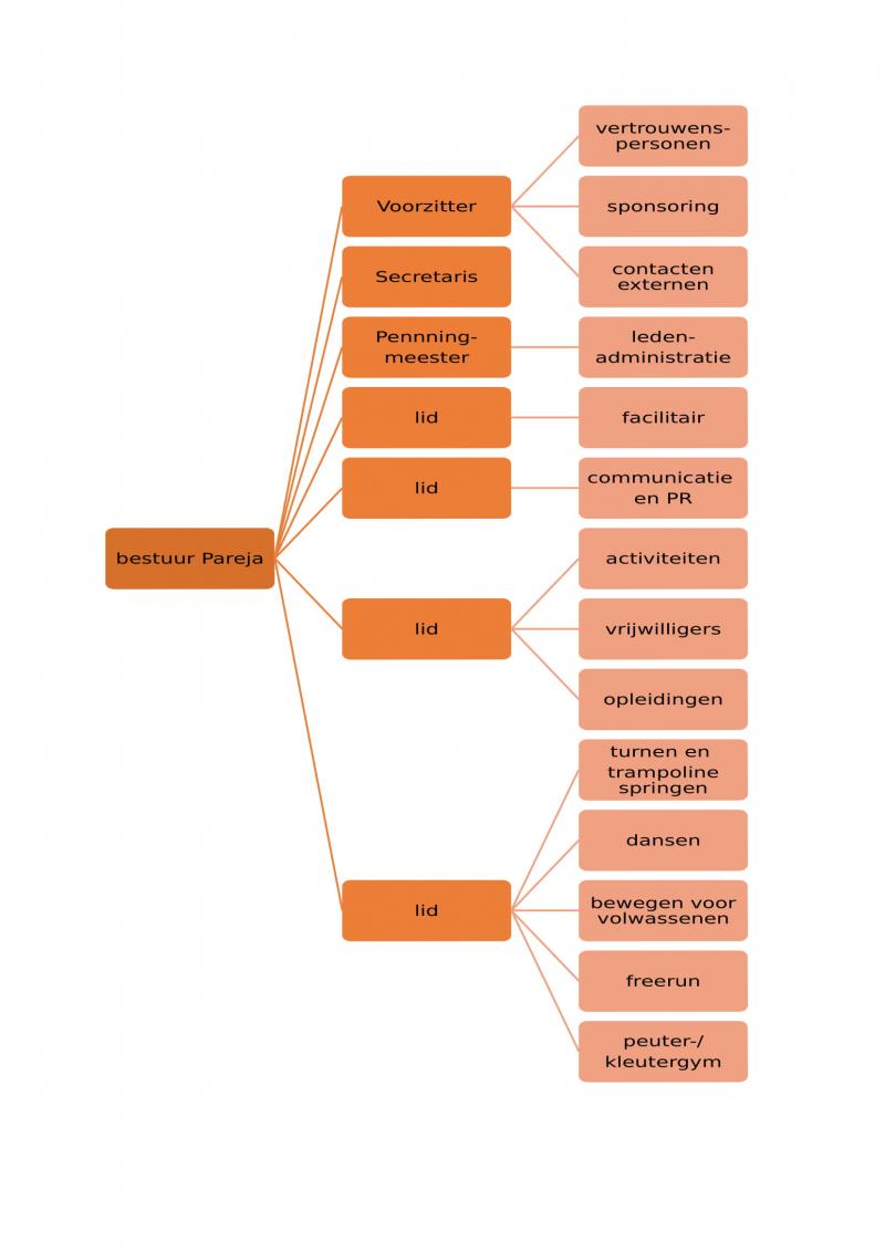 Organogram - Sportclub Pareja - Sportclub Pareja